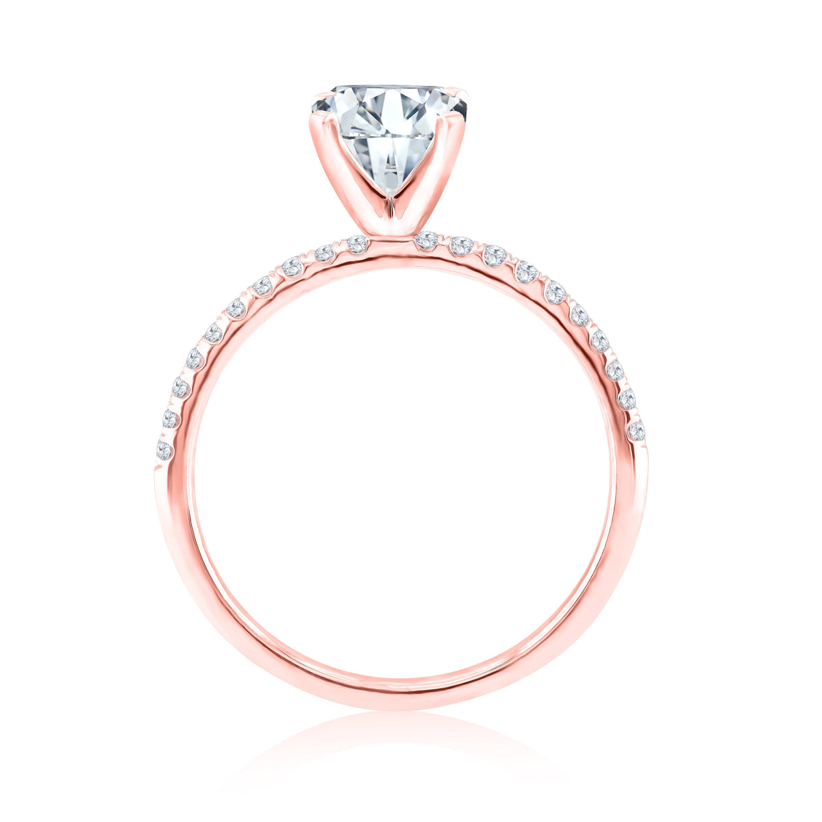 Classic Complete Diamond Engagement Ring - 0.40 ctw– The Lumante